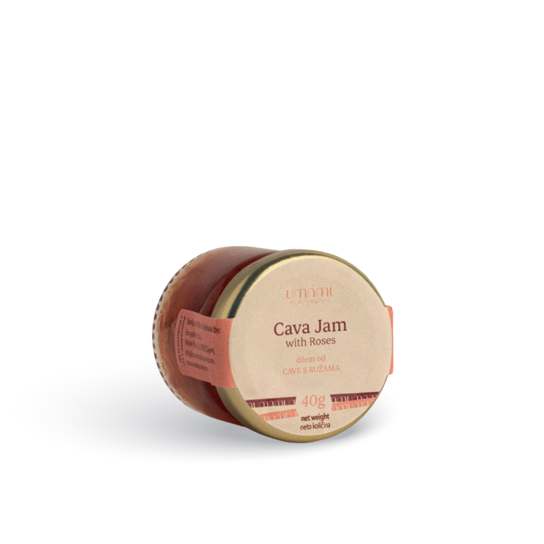 Umami Mediteraneo cava jam with roses 40g - Umami Mediteraneo